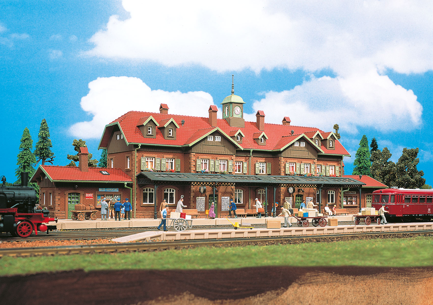 H0 Station Moritzburg - kit - E-trains