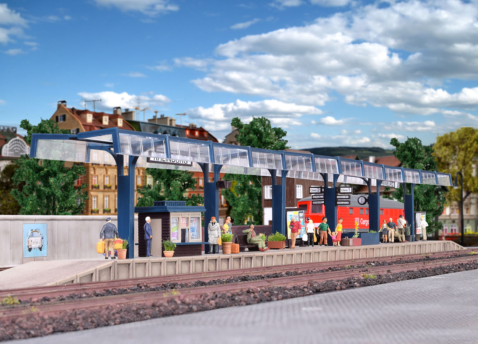 H0 Platform - Kit - E-trains