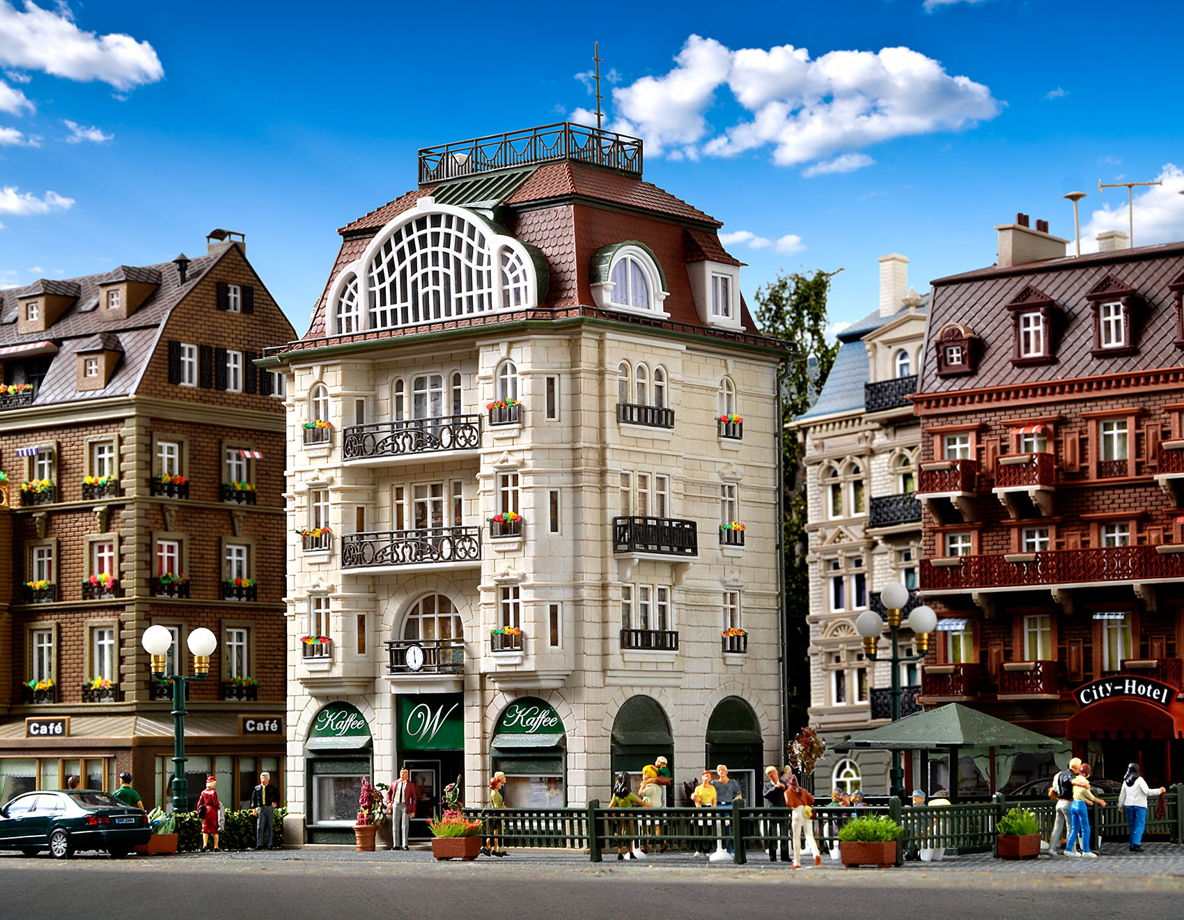 H0 Vienna café - kit - E-trains