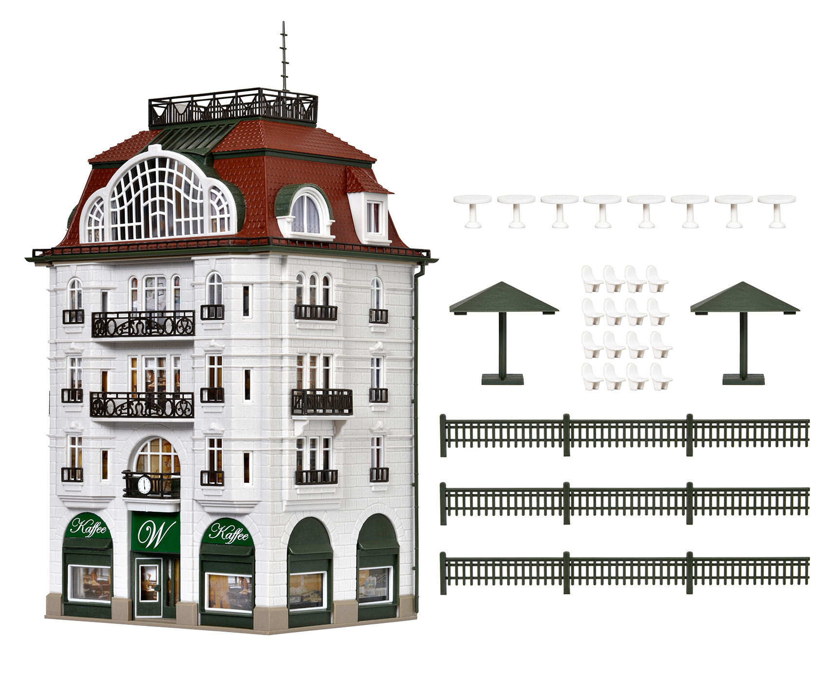 H0 Vienna café - kit - E-trains