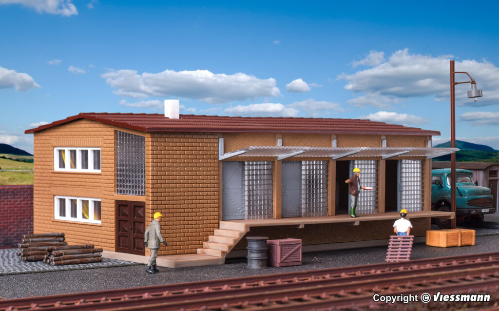 H0 Warehouse - kit - E-trains