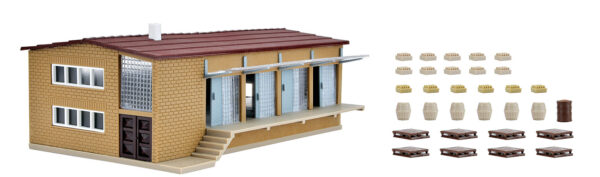 H0 Warehouse - kit - E-trains