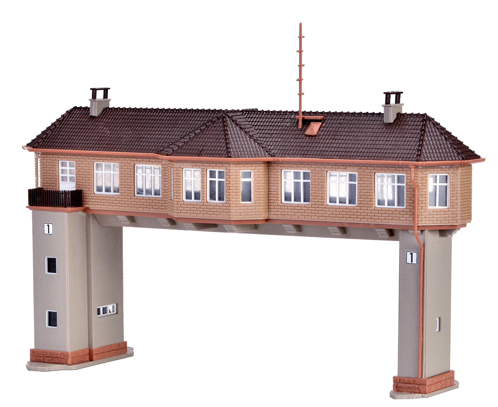 N Gantry signal tower - Kit - E-trains