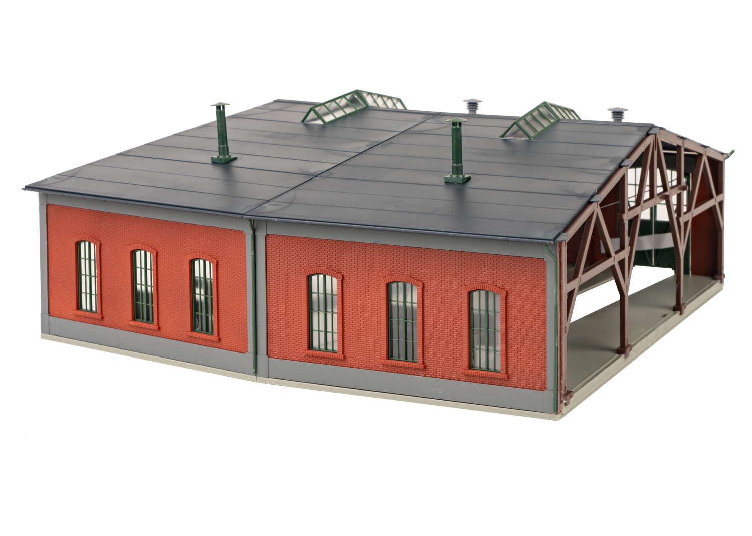 HO Locomotive Shed Expansion Kit - E-trains
