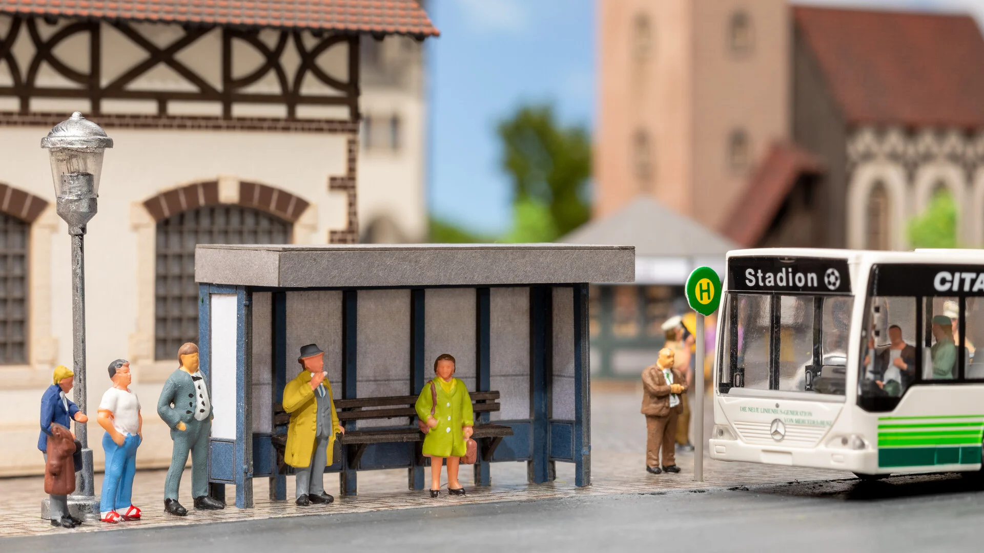 Bus Stop - Kit - E-trains