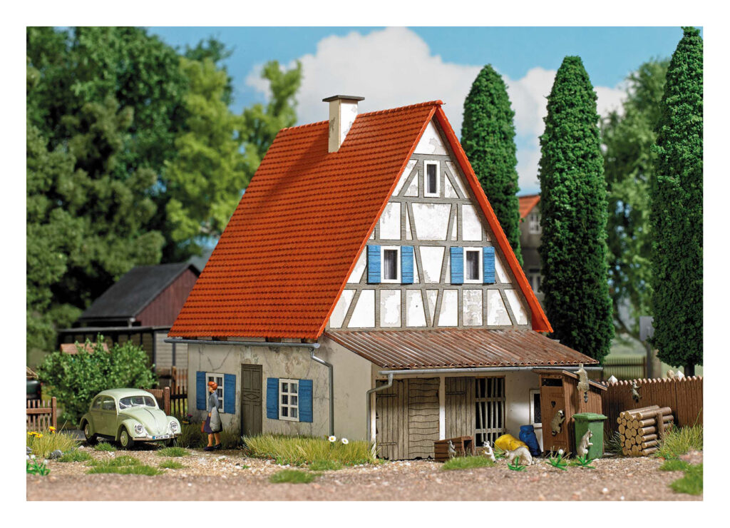 H0 Old house - kit - E-trains