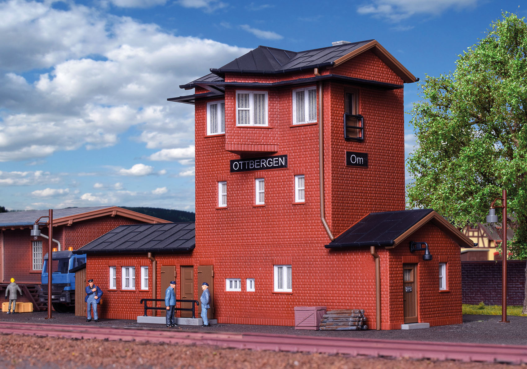 H0 Signal tower Ottbergen - kit - E-trains