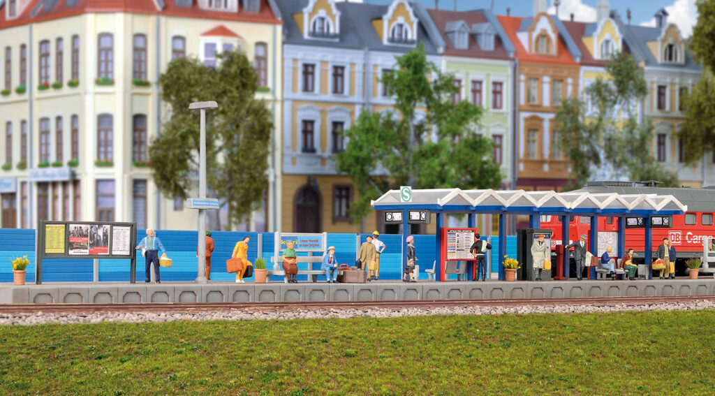 H0 S-Platform Nürnberger Straße - kit - E-trains