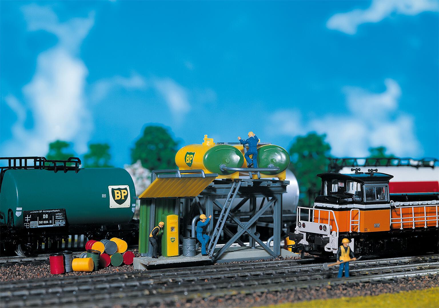 Diesel oil facility - E-trains