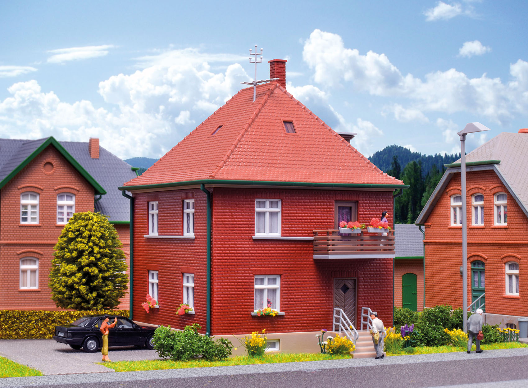 H0 House Fabrikstraße - Kit - E-trains