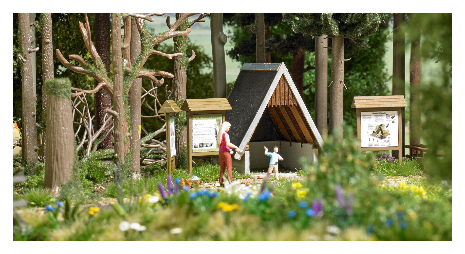 Refuge hut - E-trains