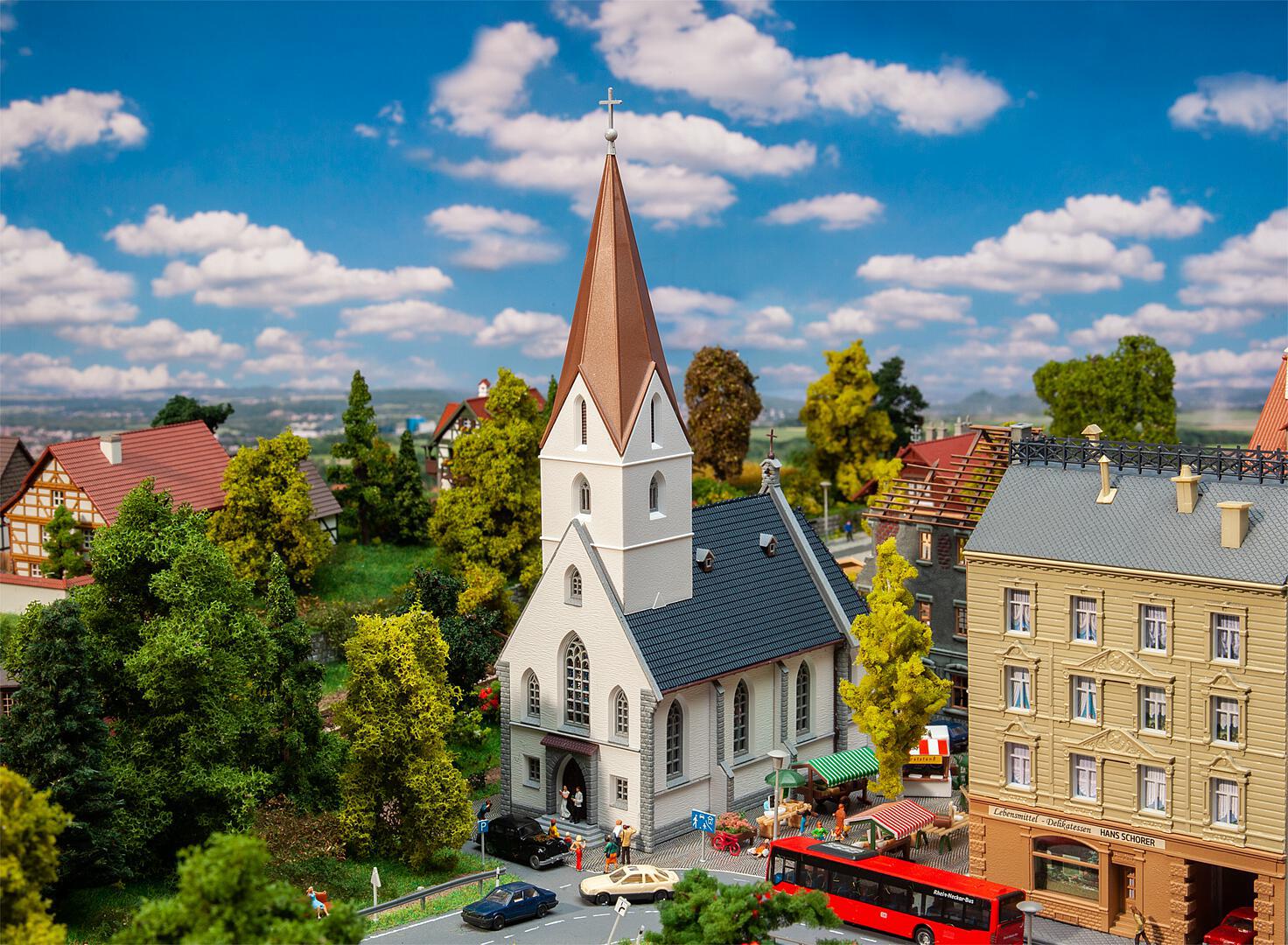 town church - E-trains