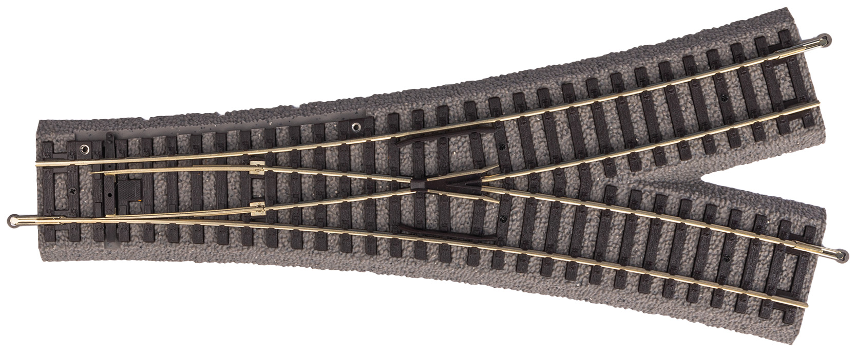 PIKO A-track w roadbed, Wye Switch WY - E-trains