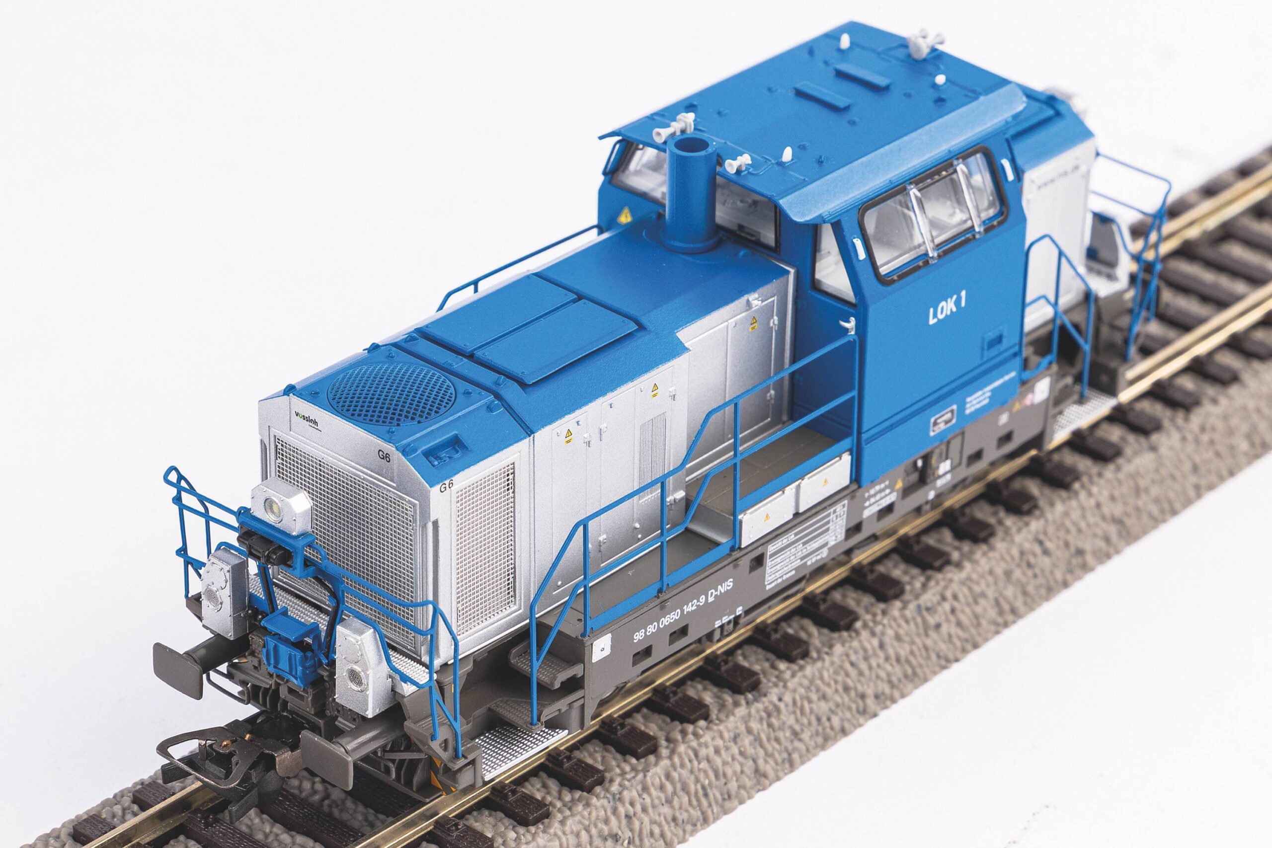 Diesel locomotive G6 epoch VI, with sound - E-trains