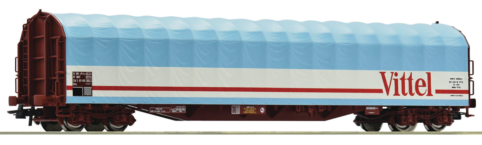 Sliding tarpaulin wagon, SNCF - E-trains
