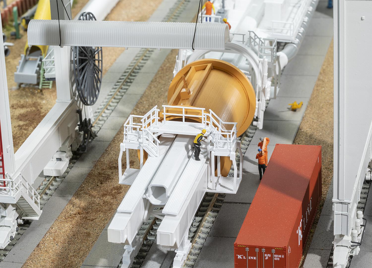 Tunnel boring machine Gripper-TBM - E-trains