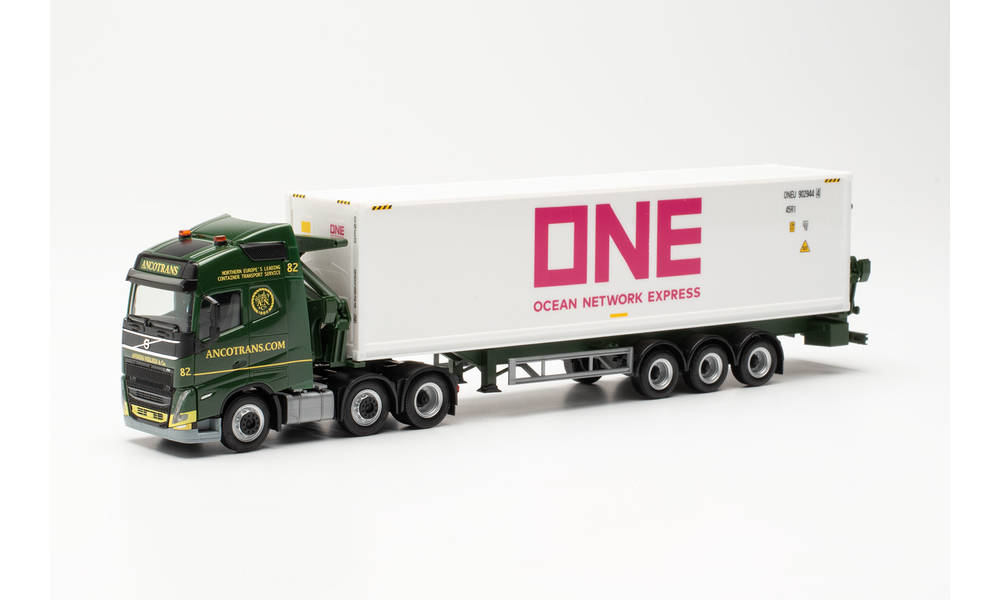 VOLVO FH GL. (2020) 6X2 CONTAINER SIDE LOADER - E-trains