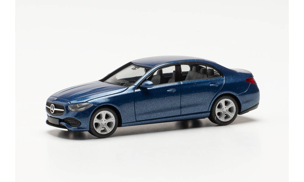 MB C-CLASS SEDAN, SPECTRAL BLUE METALLIC - E-trains