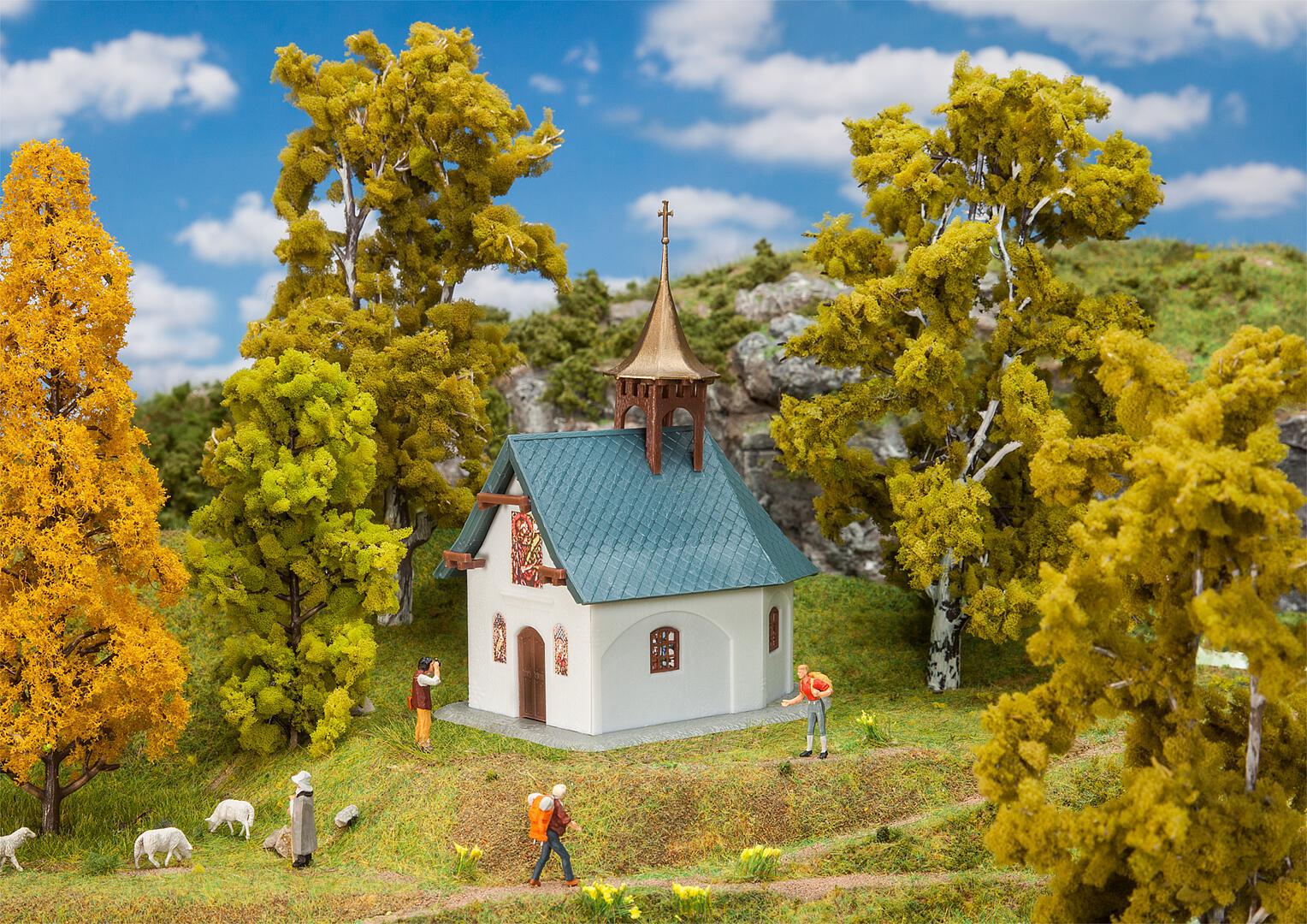 Mountain chapel - Kit - E-trains