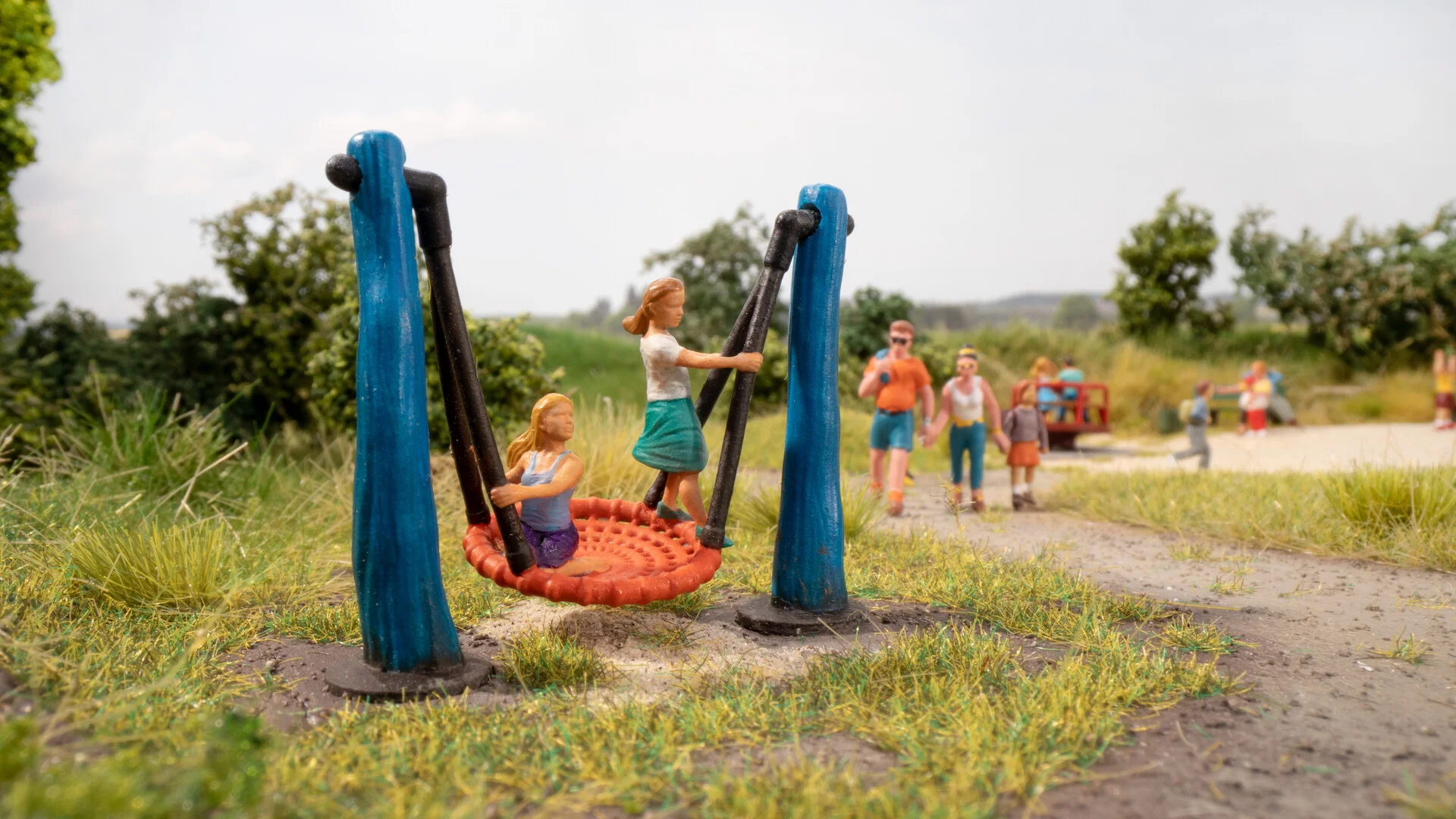 Micro-Motion - Bird’s Nest Swing - Kit - E-trains