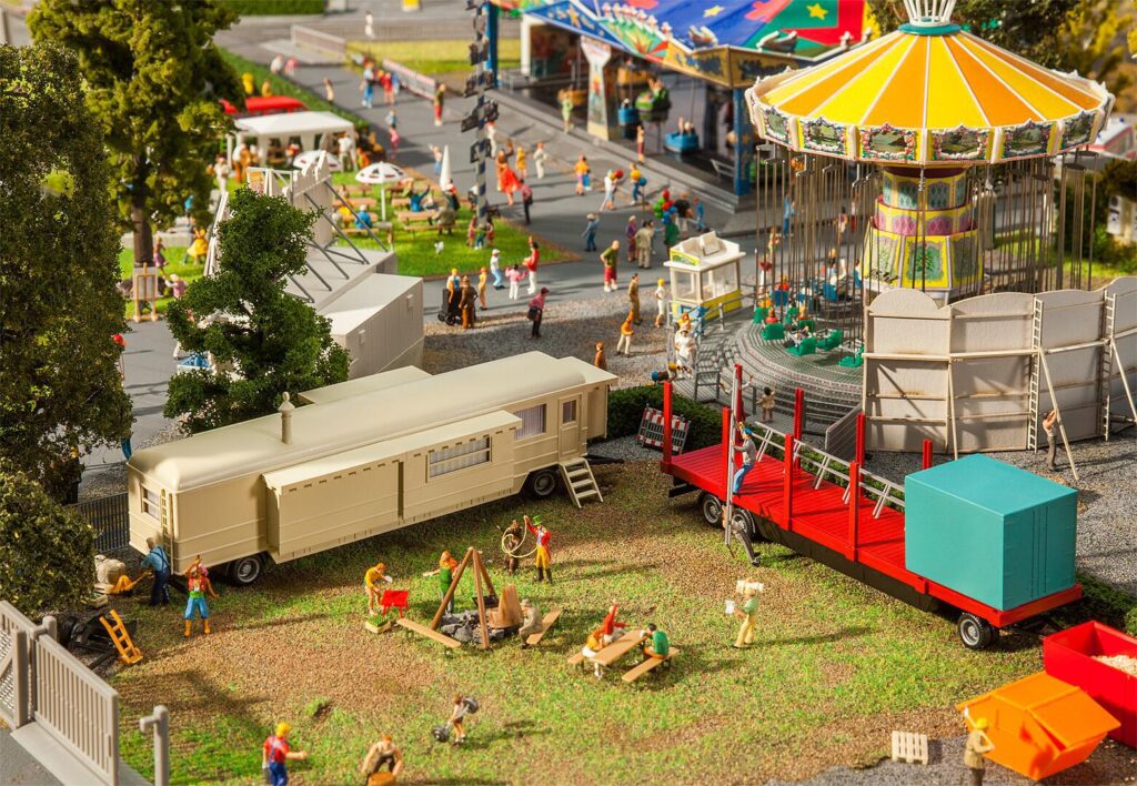 Fairground wagon set I - Kit - E-trains