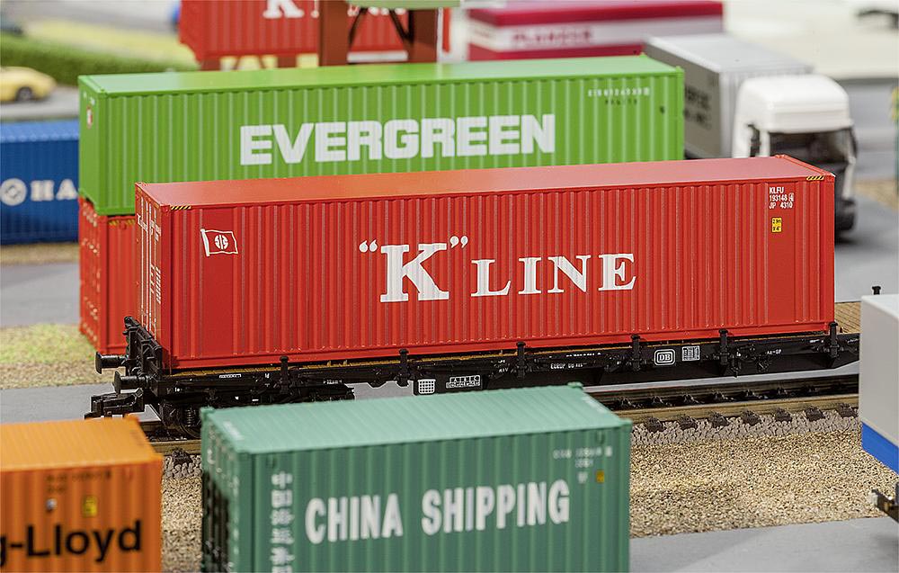 40' Hi-Cube Container K-LINE - E-trains