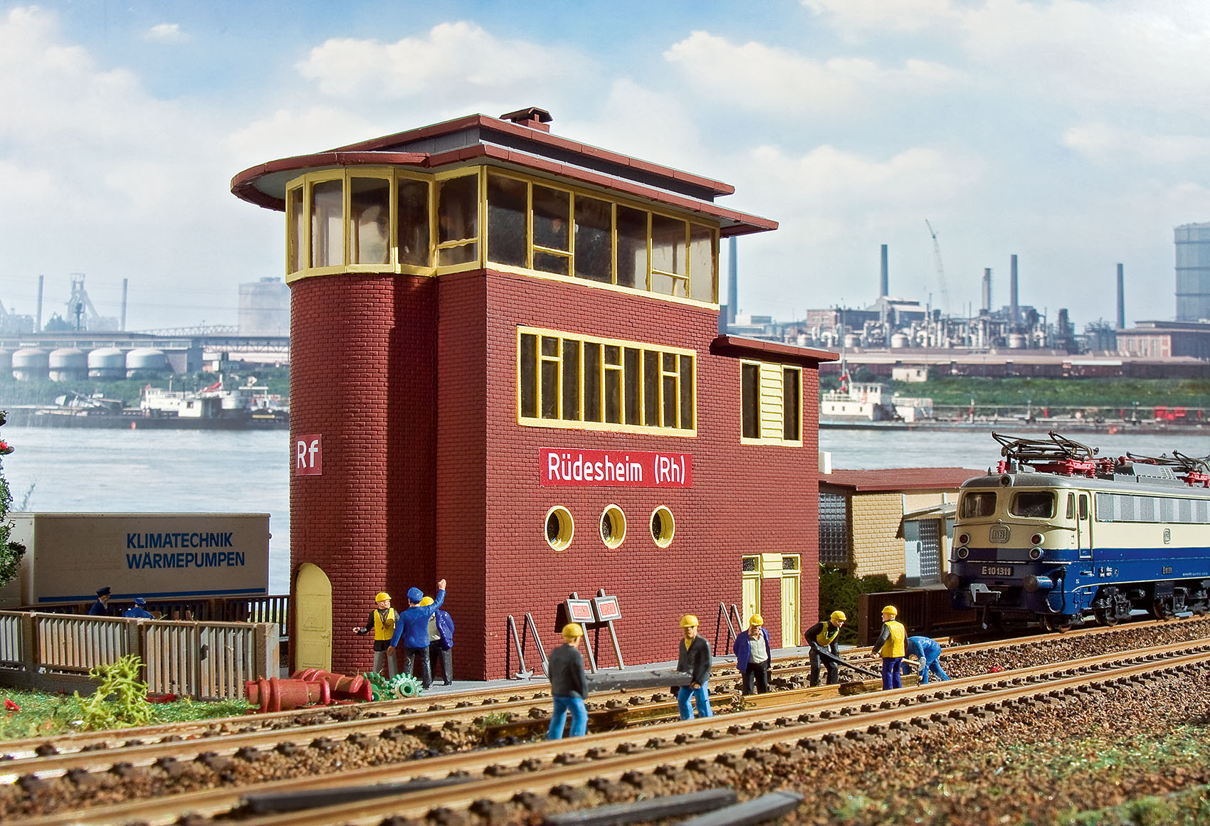 Signal tower Rüdesheim - kit - E-trains