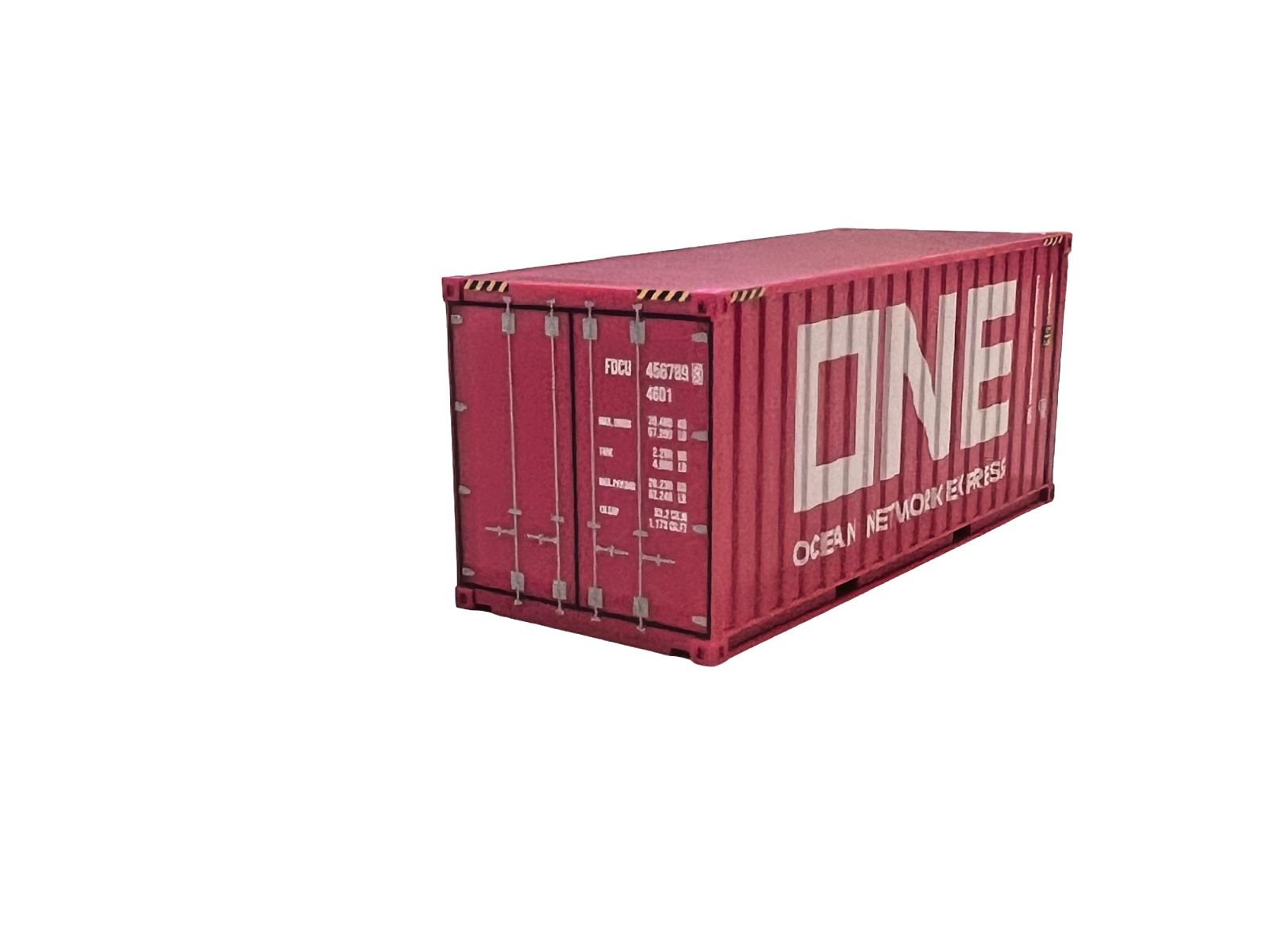 20ft Container - ONE - Magenta - E-trains