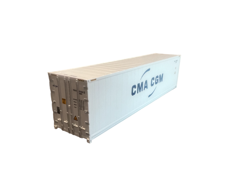 40ft HC Refrigerated - CMA CGM - E-trains