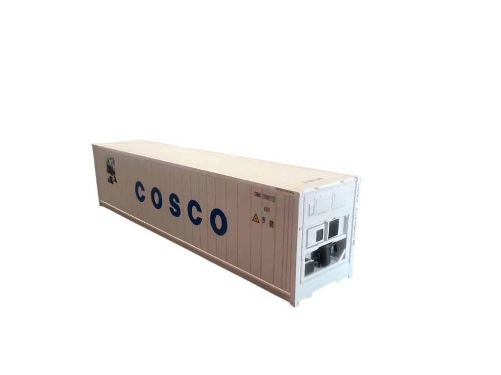 40ft HC Refrigerated - COSCO - E-trains