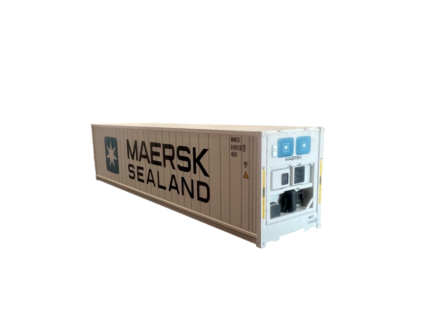 40ft HC Refrigerated - MAERSK SEALAND - E-trains
