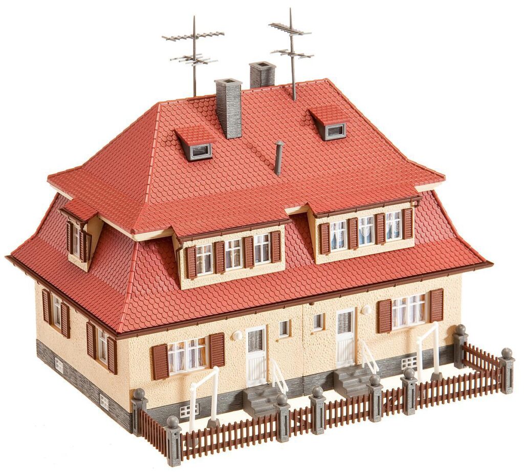 Duplex house - Kit - E-trains