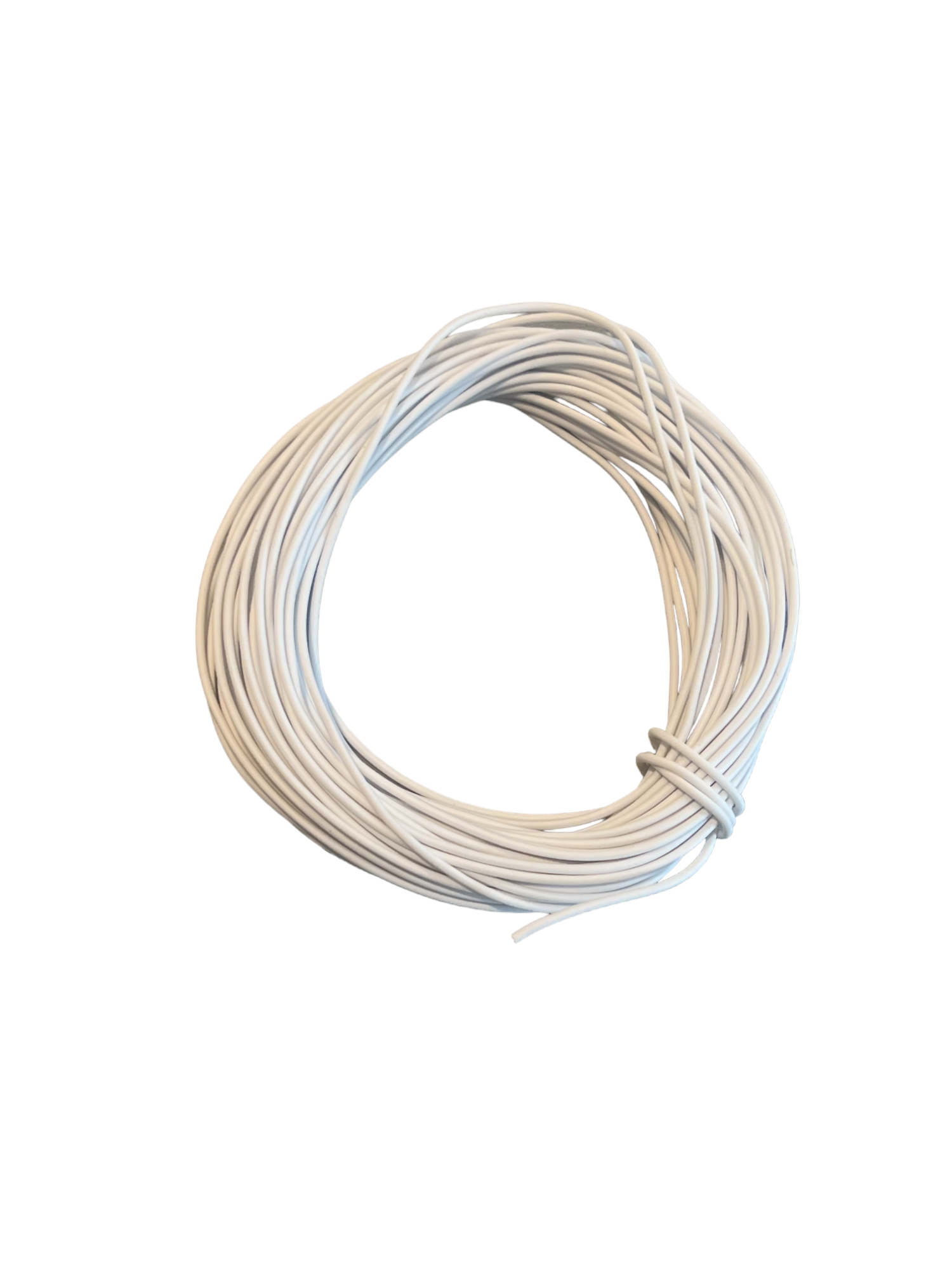 Wire 0,15 mm², 10M, White - E-trains