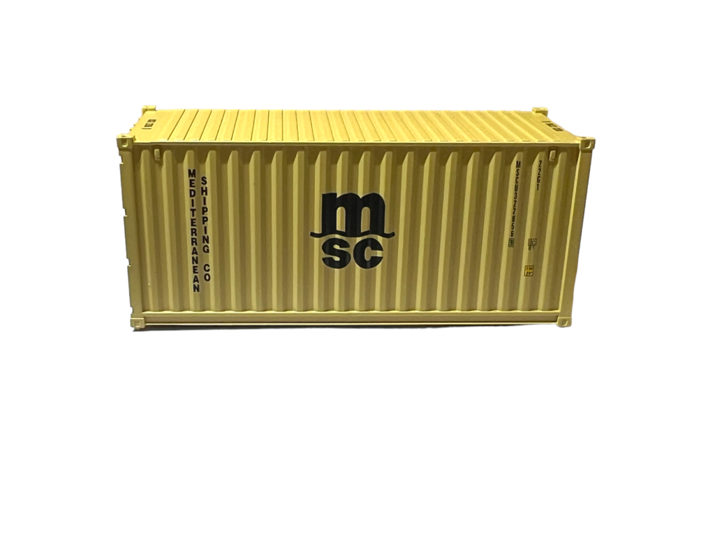 20ft Std Container - MSC - E-trains