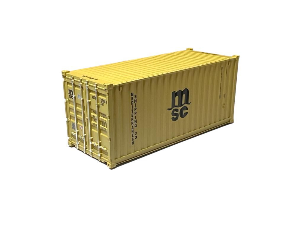 20ft Std Container - MSC - E-trains