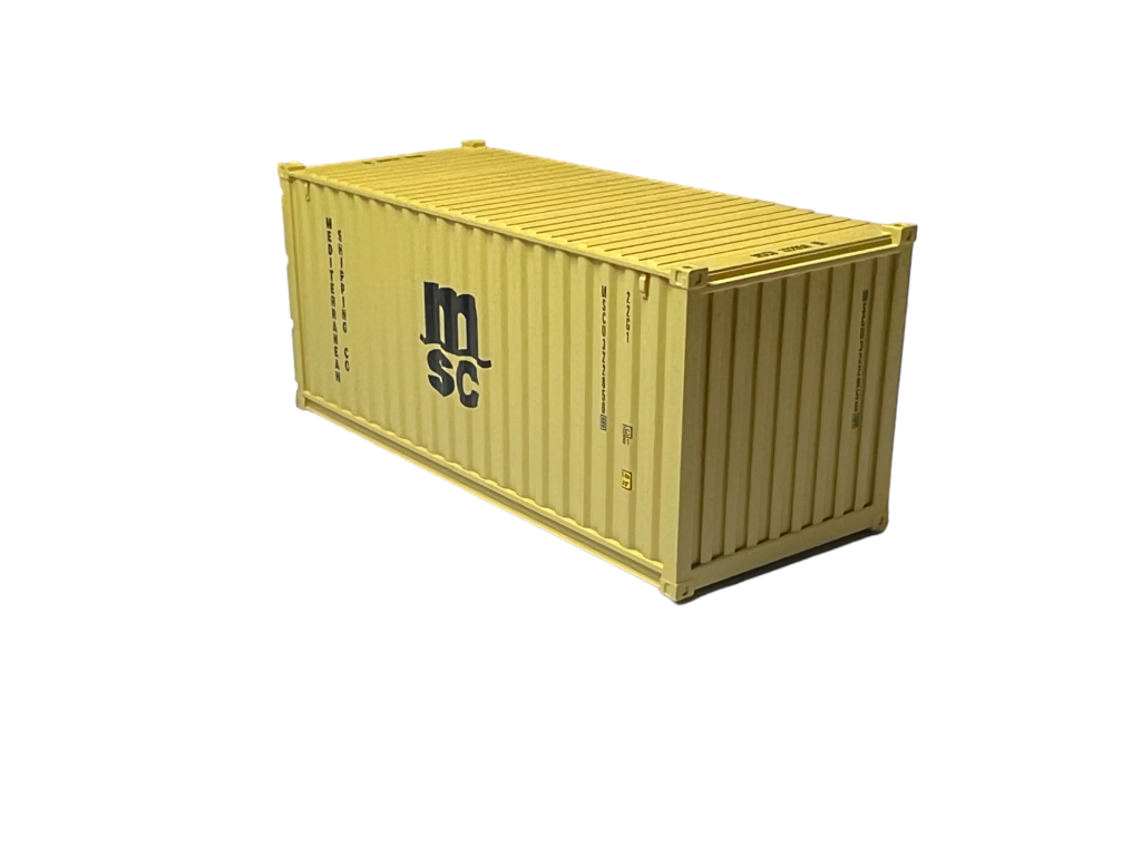 20ft Std Container - MSC - E-trains