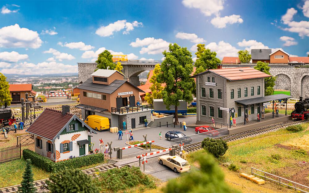 Feldkirchen Railway station Promotional-Set - Kit - E-trains