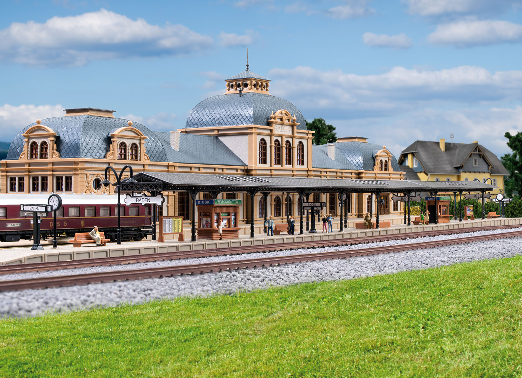 N Platform Baden - Kit - E-trains
