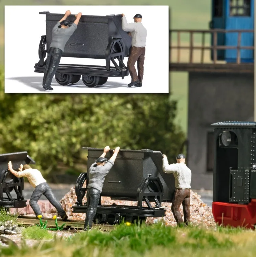 Action set - Emptying a Tip Wagon - E-trains