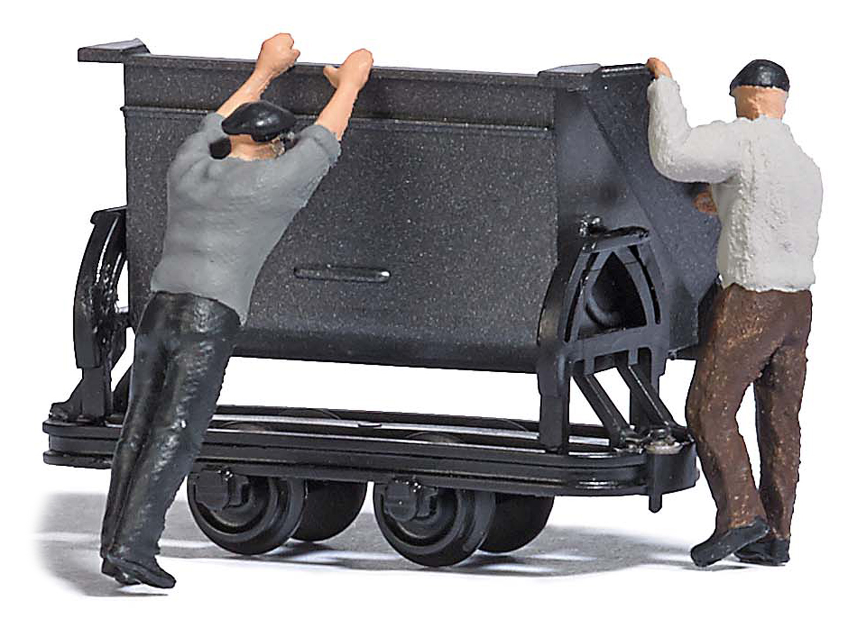 Action set - Emptying a Tip Wagon - E-trains