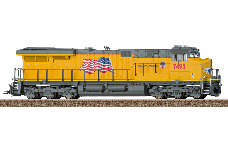DCC - Type GE ES44AC Diesel Locomotive - E-trains