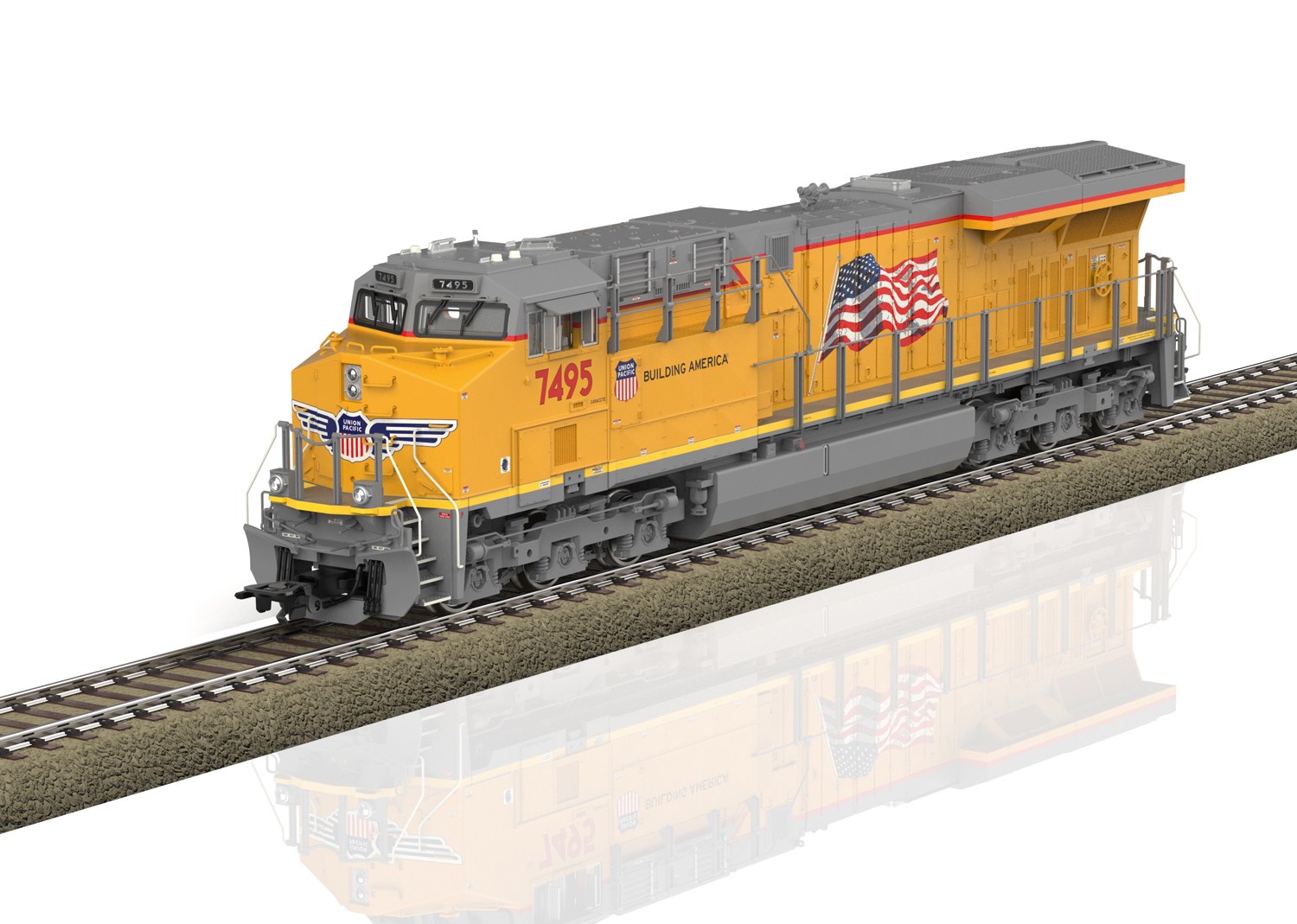 DCC - Type GE ES44AC Diesel Locomotive - E-trains