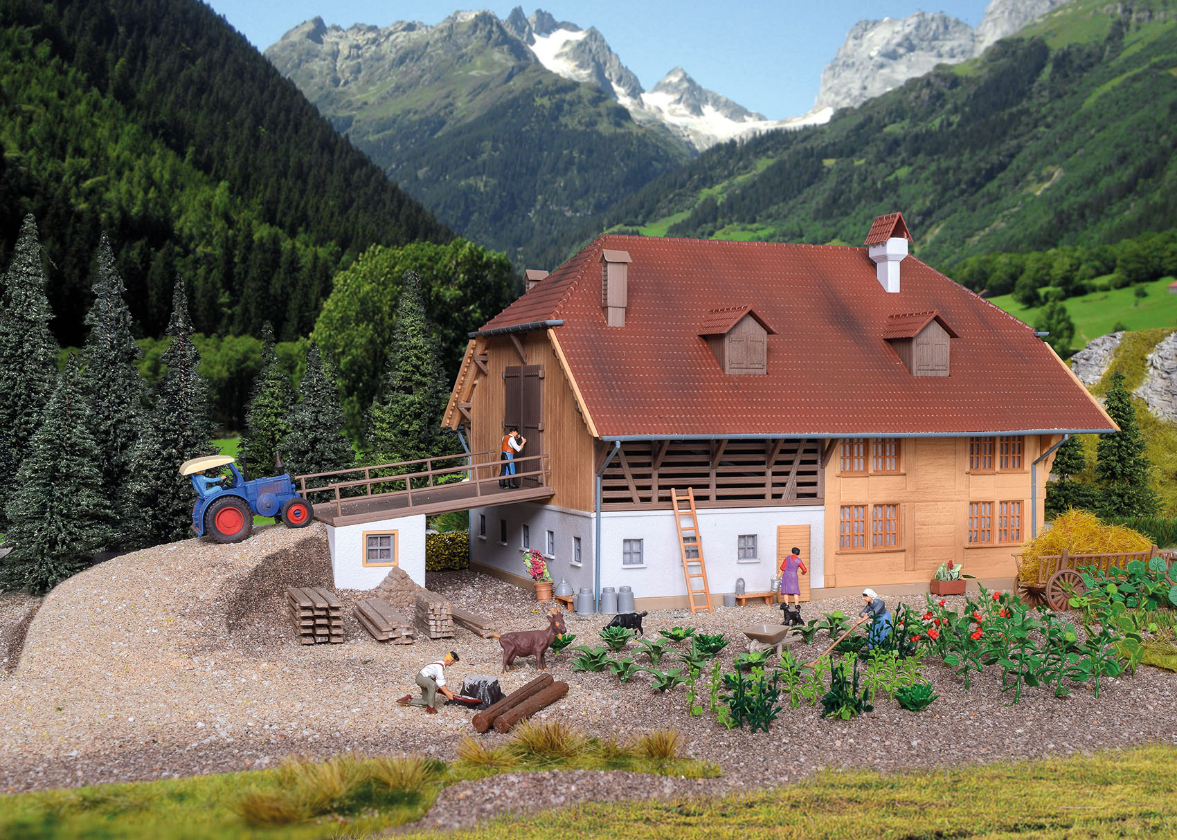 Farm house Tannenhof - Kit - E-trains