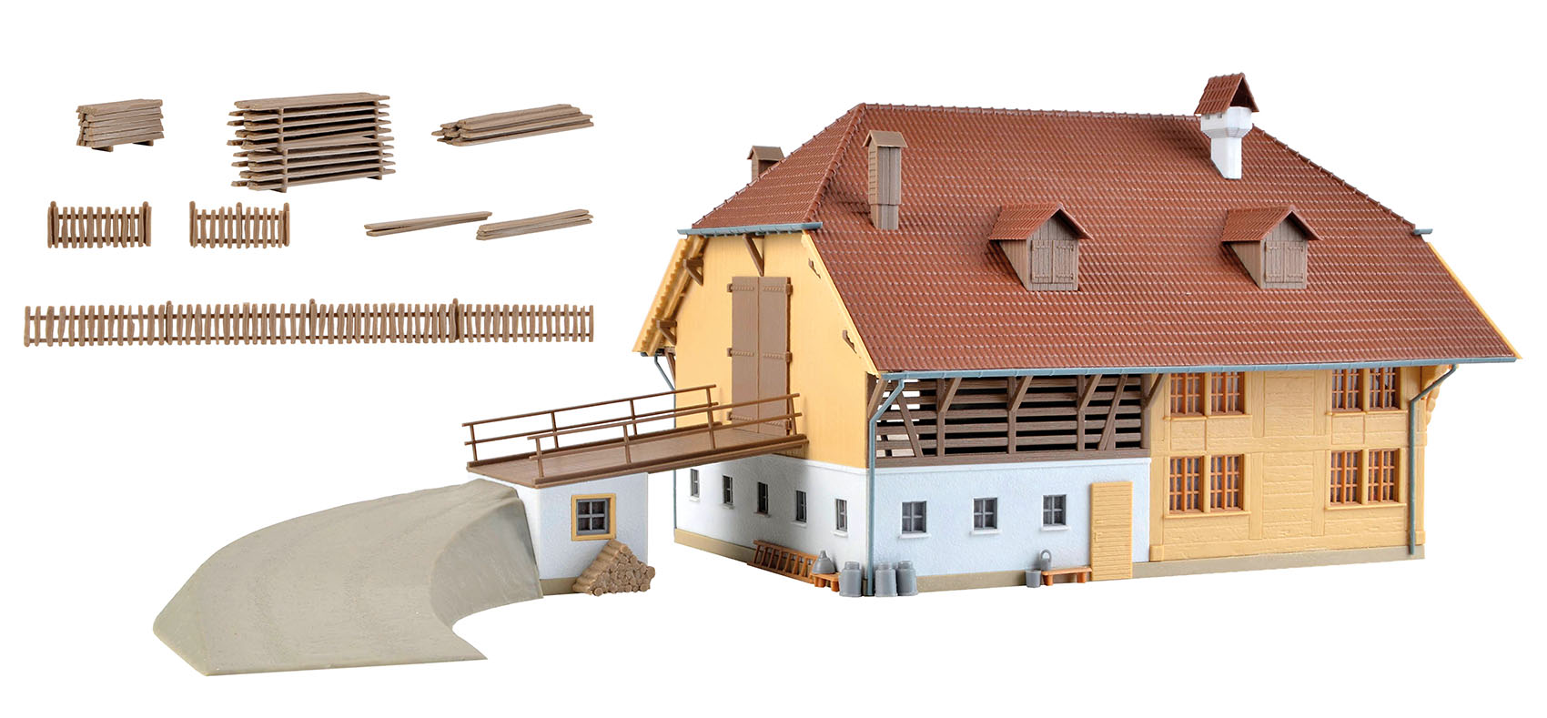 Farm house Tannenhof - Kit - E-trains