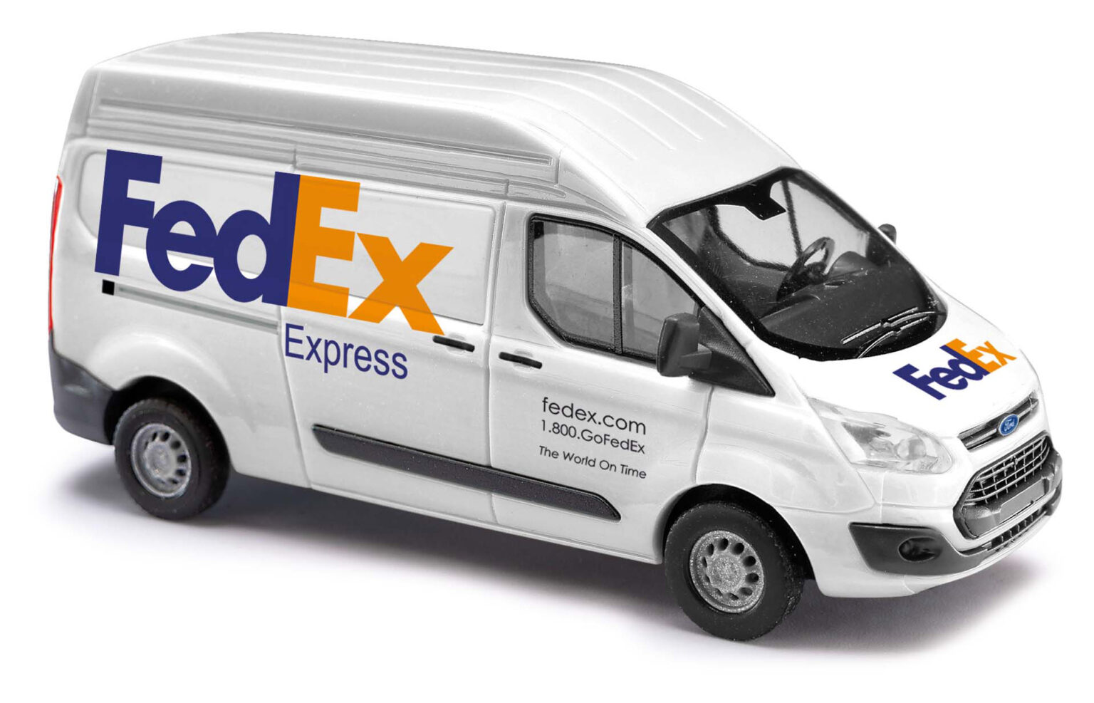 Ford Transit Custom high roof panel van "FedEx" - E-trains