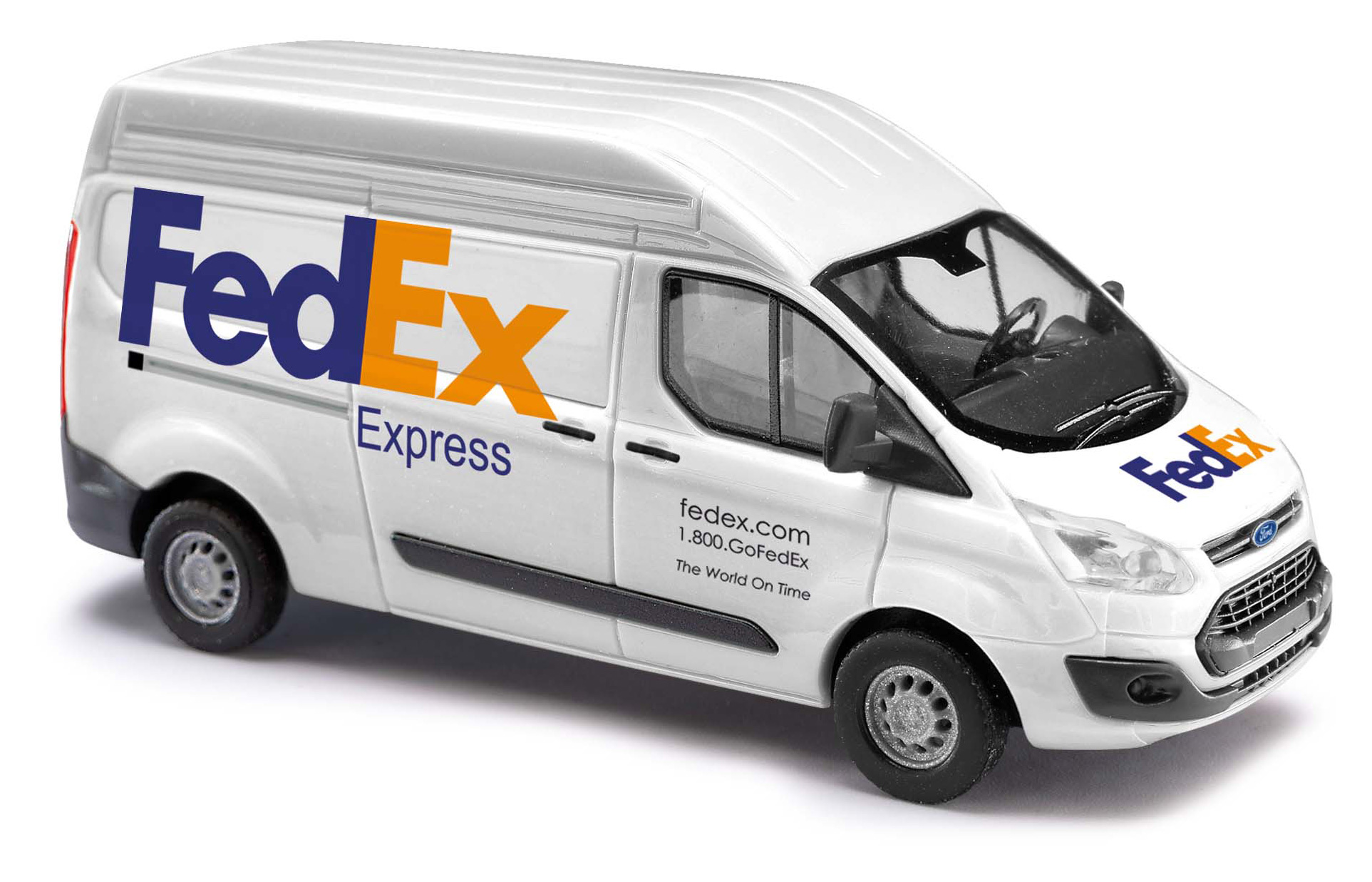Ford Transit Custom high roof panel van "FedEx" - E-trains