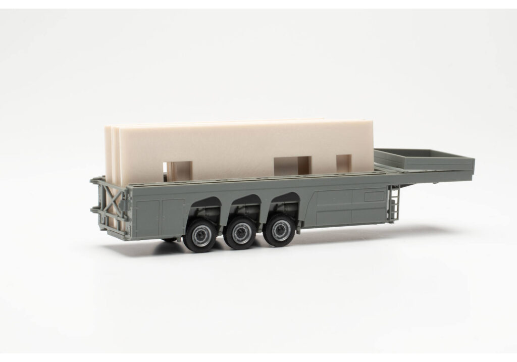 Concrete Panel Transport Trailer - E-trains