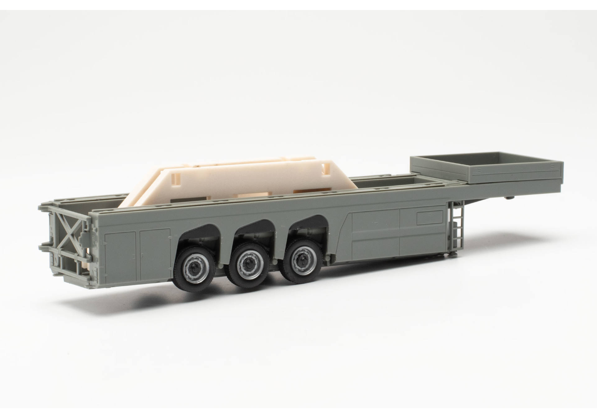 Concrete Panel Transport Trailer - Top Floor - E-trains