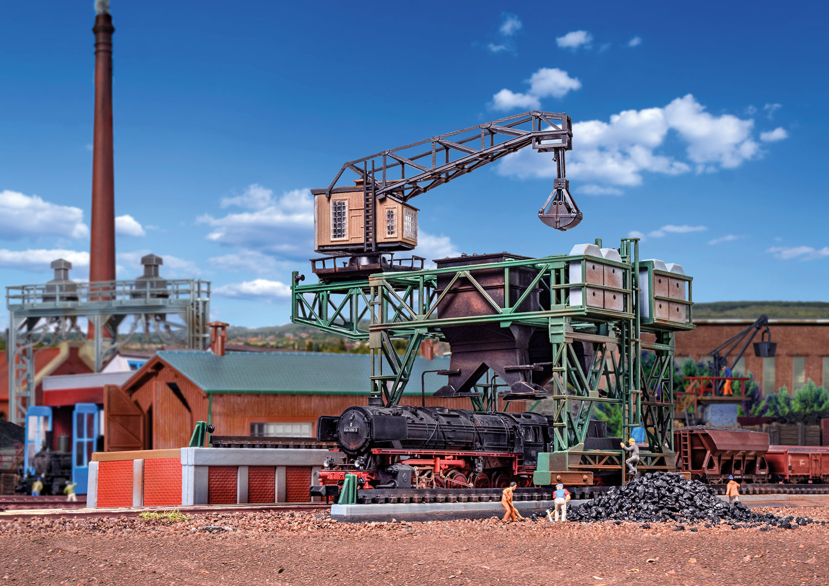 N Coaling store - Kit - E-trains