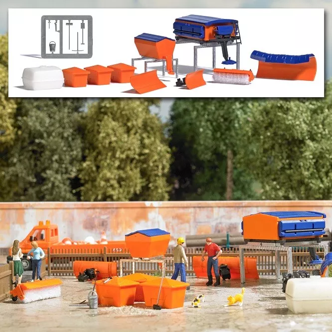 Road maintenance depot Accessories - Kit - E-trains